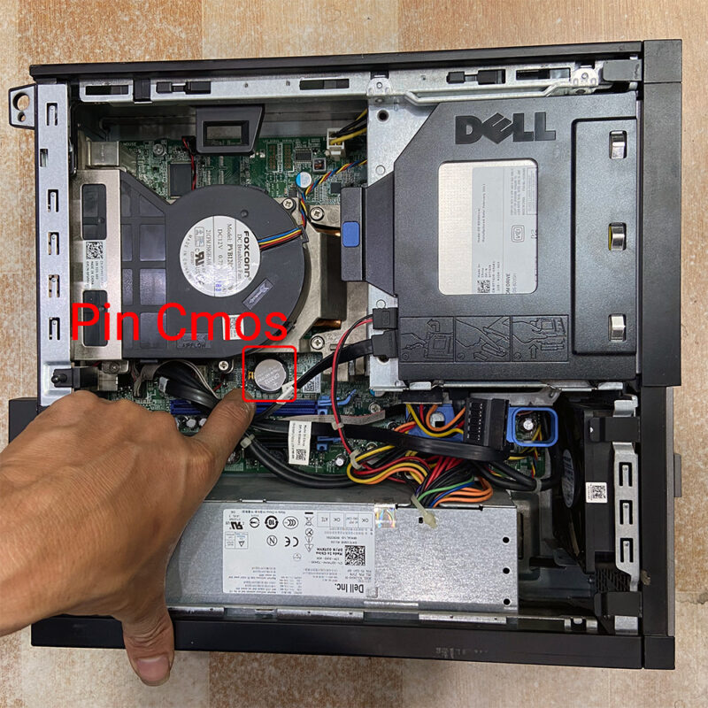 Hướng Dẫn Cách Thay Pin CMOS Cho Máy Tính