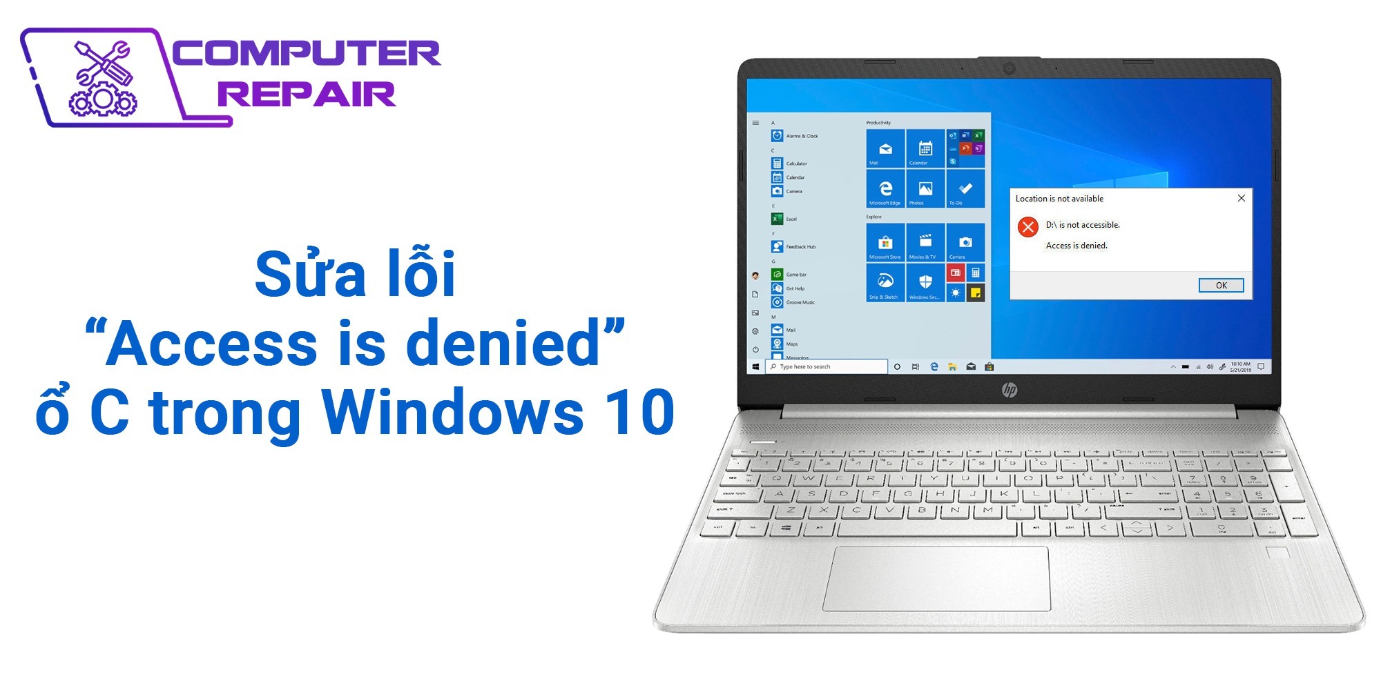 Sửa Lỗi Access Is Denied Trong Windows