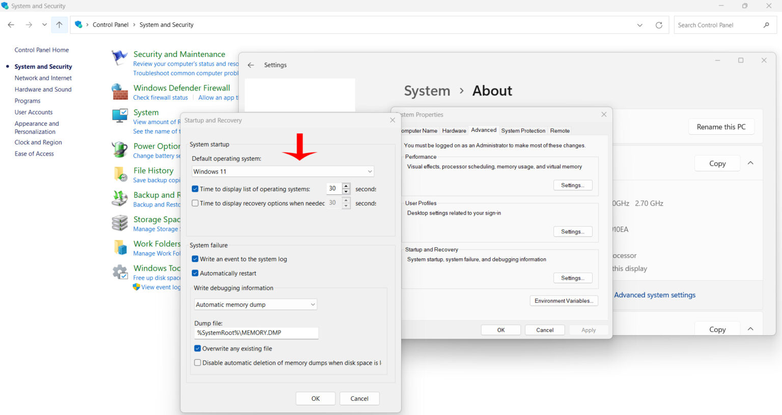 Bỏ Qua Màn Hình Choose An Operating System Khi Khởi Động Windows