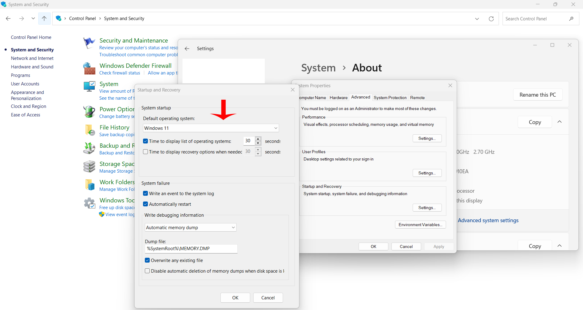 Bỏ Qua Màn Hình Choose An Operating System Khi Khởi Động Windows