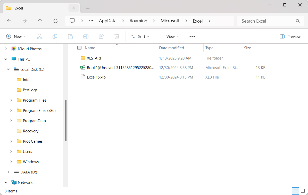 Sửa Lỗi Mypersonnel.xls Could Not Be Found File Excel