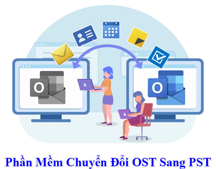 Cách Chuyển Đổi File OST Sang File PST Trên Outlook